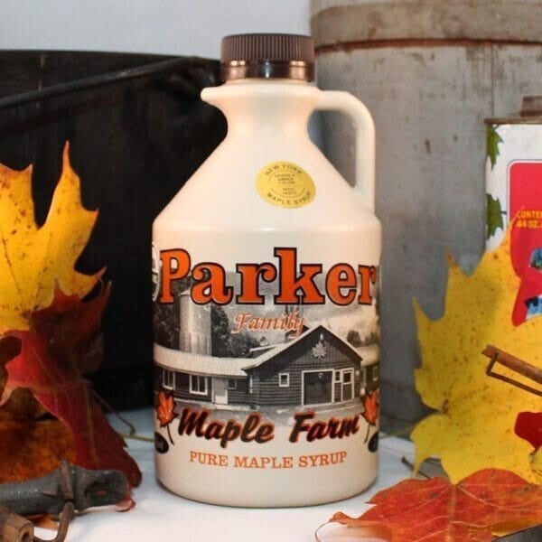 100% Pure Certified Organic New York Maple Syrup in Plastic Jug